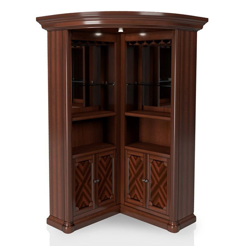 Astoria Grand Deasia Lighted Corner China Cabinet Reviews Wayfair